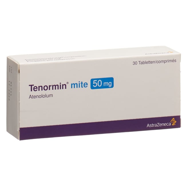 TENORMIN mite Tabl 50 mg Blist 30 Stk | Sun Store Apotheke