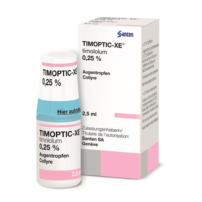 TIMOPTIC Gtt Opht 0.25 % Fl 2.5 ml | Sun Store Apotheke