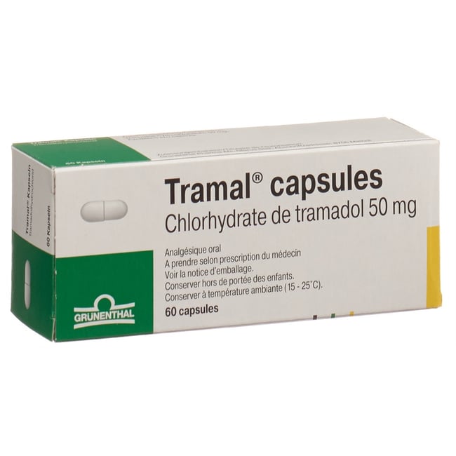 TRAMAL caps 50 mg blist 60 pce | Pharmacie Sun Store