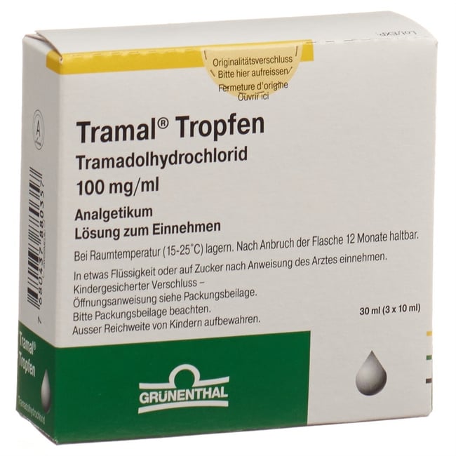 TRAMAL gouttes 100 mg/ml fl 10 ml | Pharmacie Sun Store
