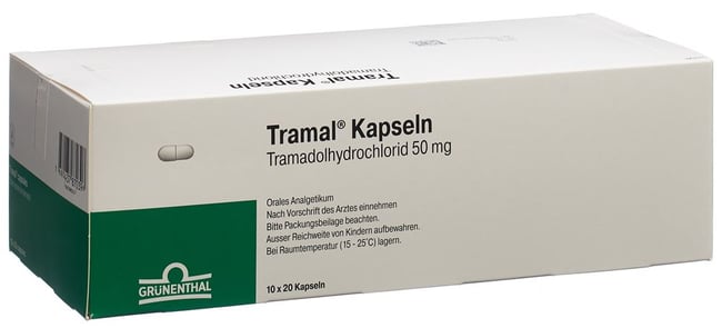 TRAMAL Kaps 50 mg Blist 20 Stk | Sun Store Apotheke