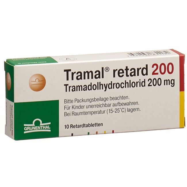 TRAMAL retard Ret Tabl 200 mg Blist 10 Stk | Sun Store Apotheke