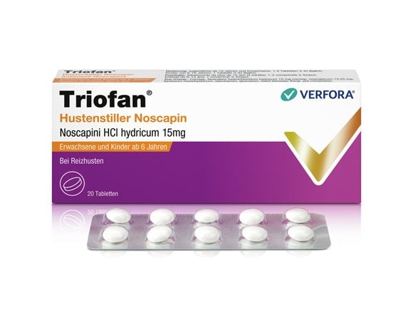 TRIOFAN Antitussif Noscapine cpr blist 20 pce | Pharmacie Sun Store