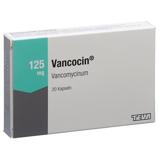 Vancocin caps 125 mg blist 20 pce | Pharmacie Sun Store