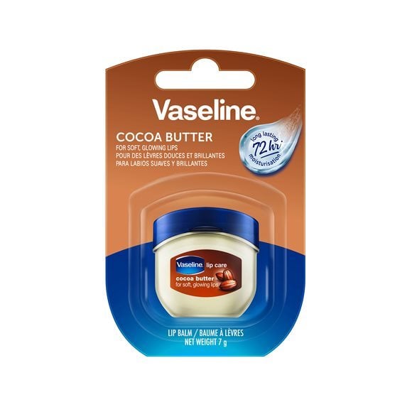 VASELINE Lip Balm Mini Jar Cocoa Butter pot 7 g | Farmacia Sun Store