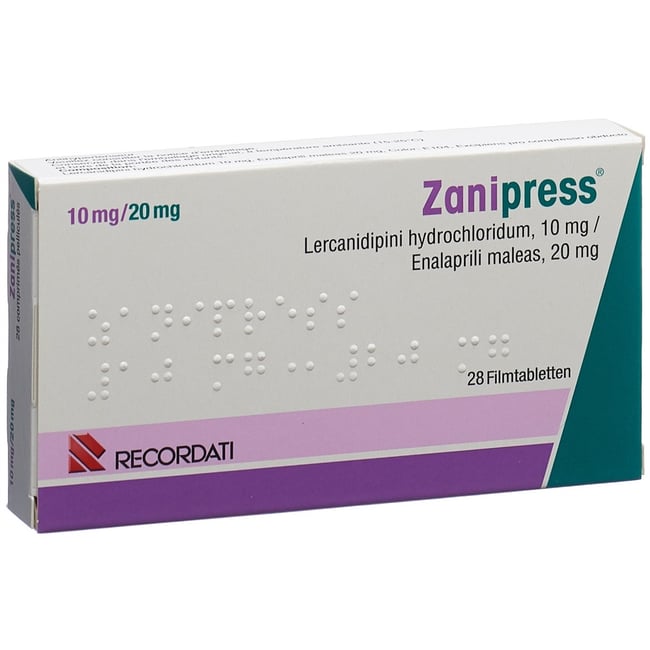 ZANIPRESS Filmtabl 10/20 mg Blist 28 Stk | Sun Store Apotheke