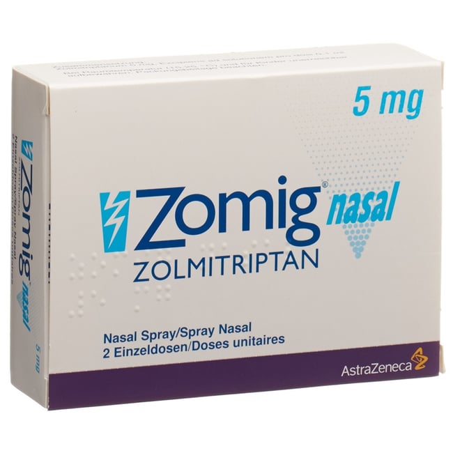 ZOMIG nasal Nasenspray 5 mg Monodos 2 Stk | Sun Store Apotheke