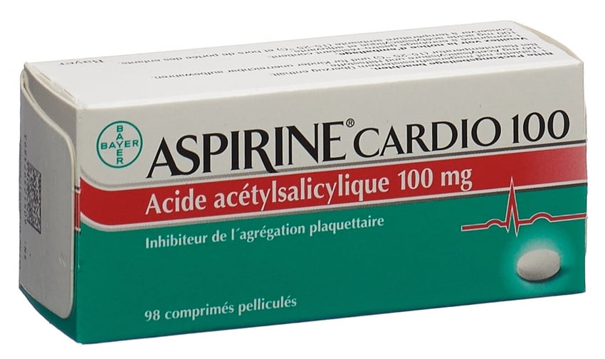 ASPIRINE Filmtabl 100 mg Blist 98 Stk | Sun Store Apotheke