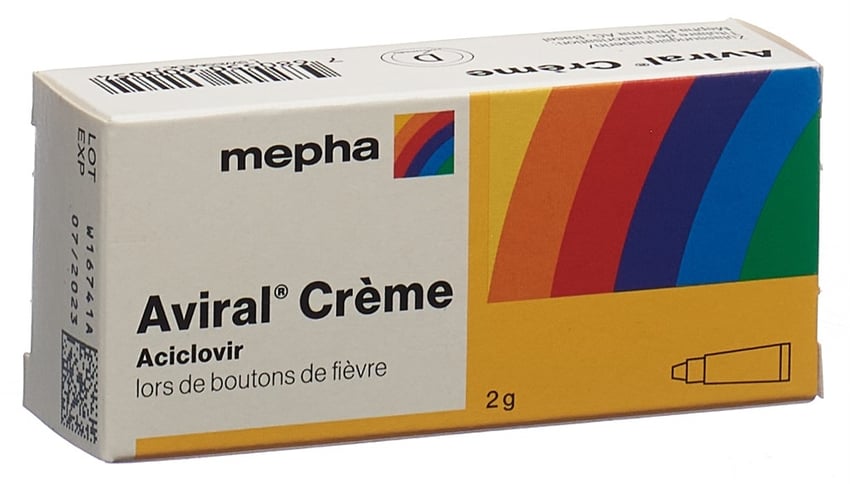 AVIRAL crème tb 2 g | Pharmacie Sun Store