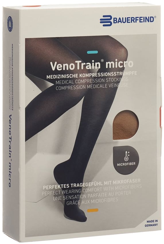 Bauerfeind VenoTrain Micro KKL2 ATU XL plus/long geschlossene ...