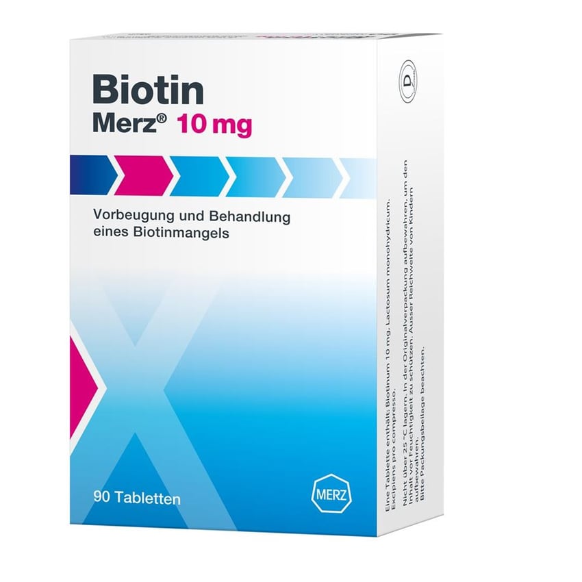 BIOTINE Merz cpr 10 mg blist 90 pce | Pharmacie Sun Store
