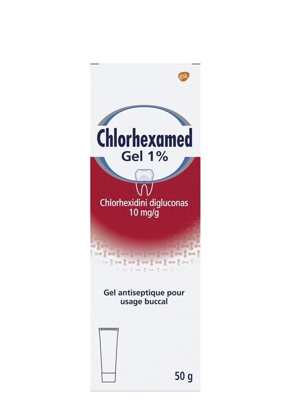 CHLORHEXAMED gel 1 % 50 g | Pharmacie Sun Store