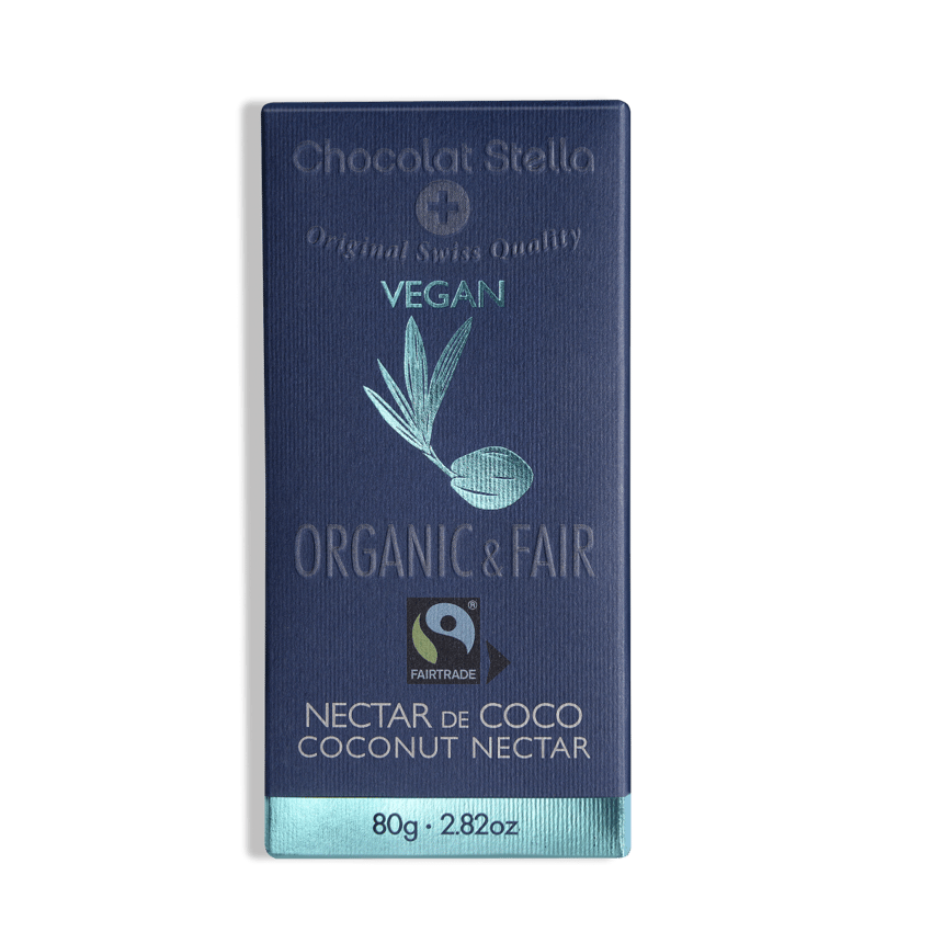 STELLA chocolat coconut nectar bio Fairtrade 80 g | Pharmacie Sun Store