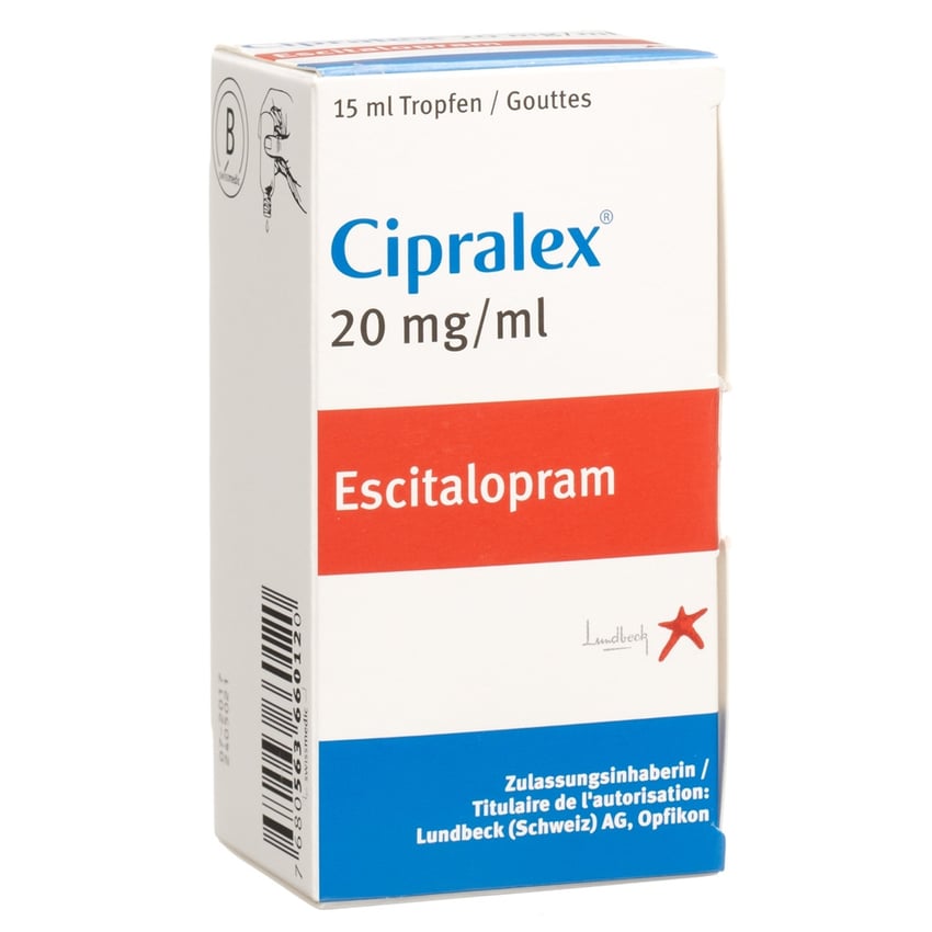 CIPRALEX gouttes 20 mg/ml fl 15 ml