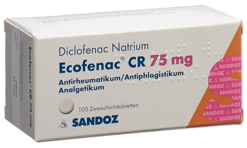 ECOFENAC CR Tabl 75 mg Blist 100 Stk | Sun Store Apotheke