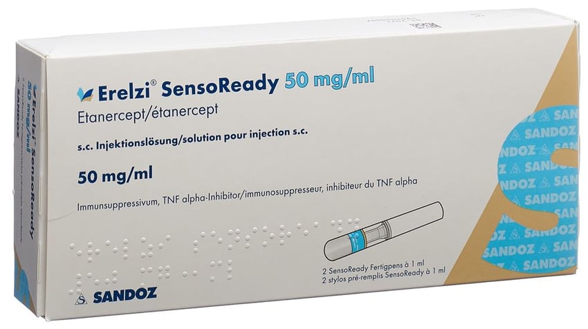 ERELZI SensoReady sol inj 50 mg/ml stylo pré 1 ml | Pharmacie Sun Store