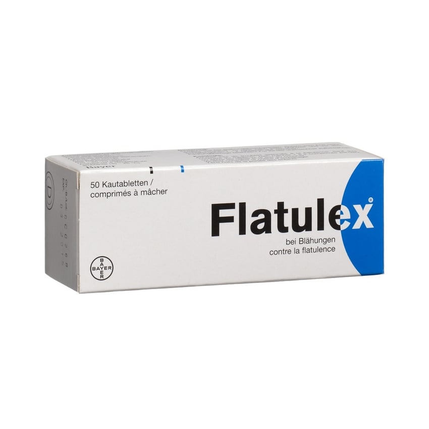 FLATULEX cpr croquer 42 mg blist 50 pce | Pharmacie Sun Store