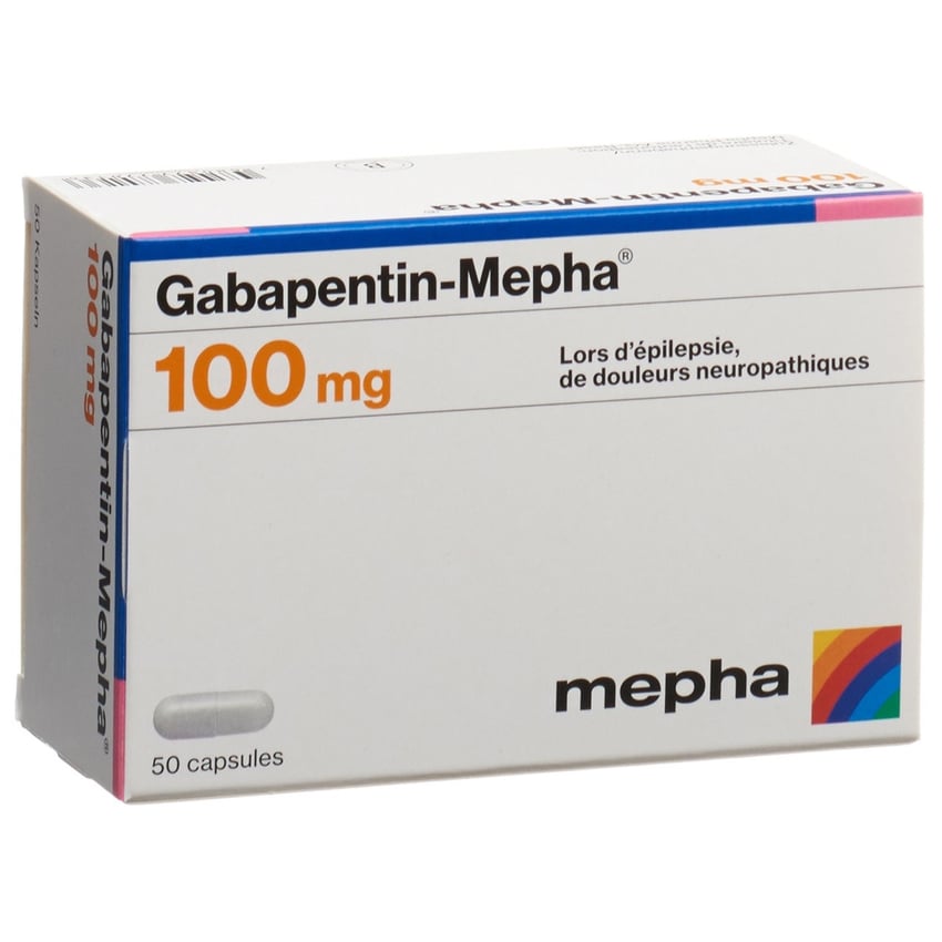 GABAPENTINE Mepha caps 100 mg blist 50 pce | Farmacia Sun Store