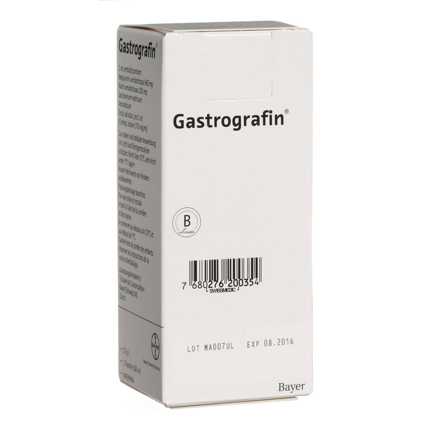 GASTROGRAFIN sol fl 100 ml | Pharmacie Sun Store