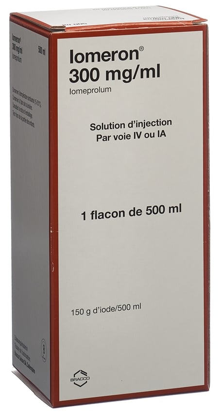 IOMERON sol inj 300 mg/ml 500ml fl 1 pce | Pharmacie Sun Store