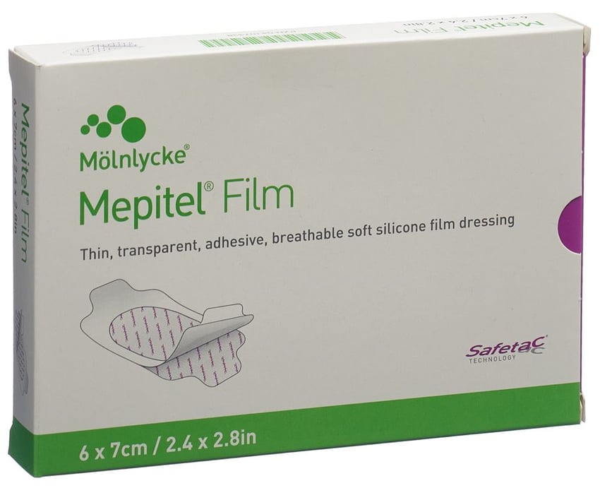 MEPITEL Film Safetac 6x7cm (neu) 10 Stk | Sun Store Apotheke