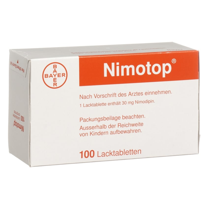 NIMOTOP Filmtabl 30 mg Blist 100 Stk | Sun Store Apotheke