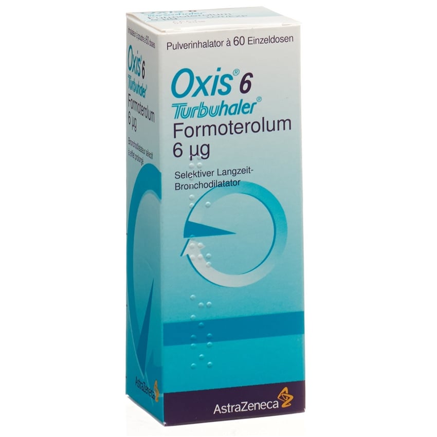 OXIS turbuhaler pdr inh 6 mcg/Dosis 60 dos | Pharmacie Sun Store