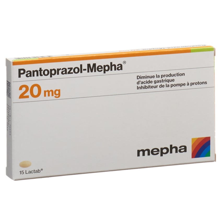 PANTOPRAZOLE Mepha Filmtabl 20 mg Blist 15 Stk | Sun Store Apotheke