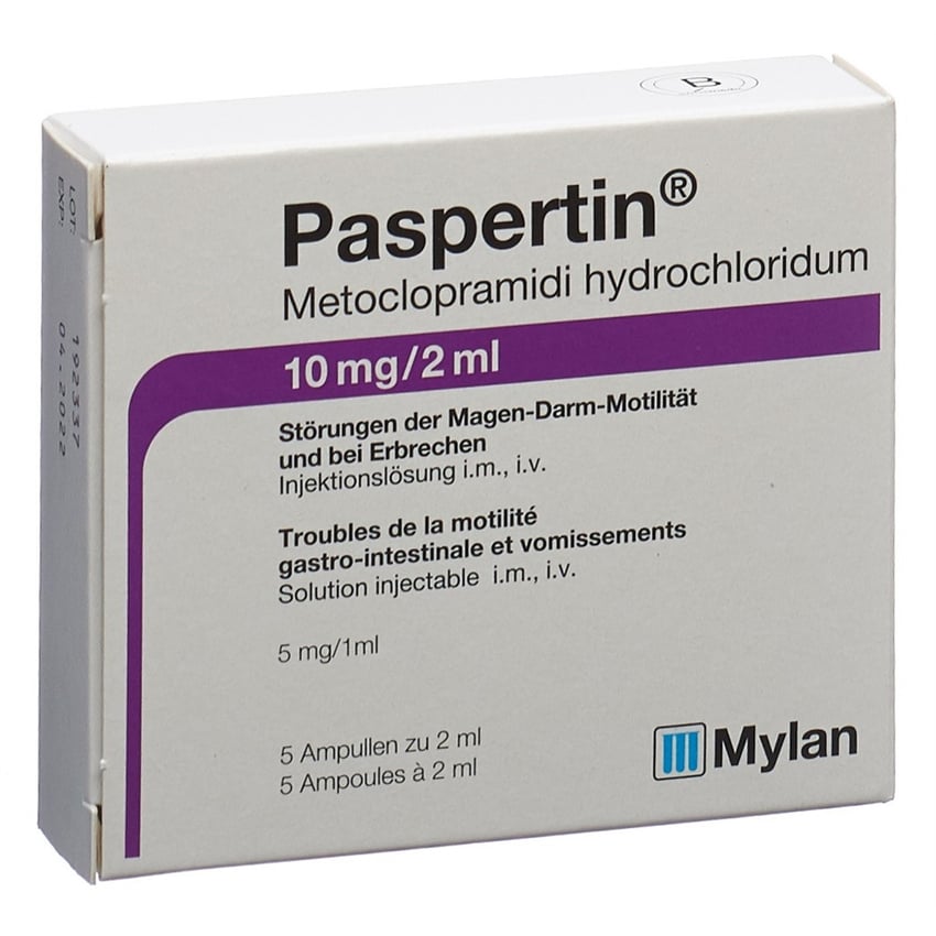 PASPERTIN sol inj 10 mg/2ml amp 2 ml | Farmacia Sun Store
