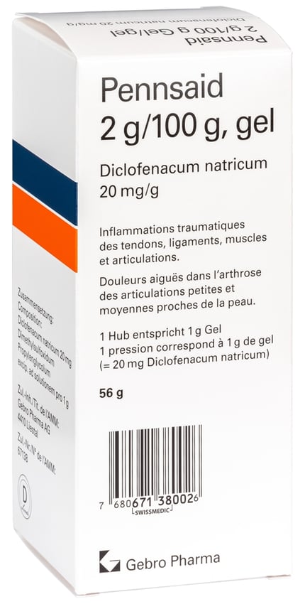PENNSAID Gel 2 g/100g Dosierspr 56 g | Sun Store Apotheke