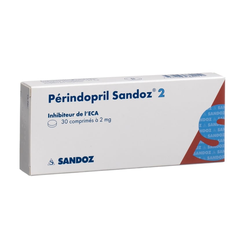 PERINDOPRIL Sandoz cpr 2 mg blist 30 pce | Pharmacie Sun Store