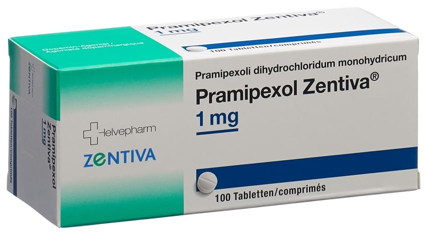 PRAMIPEXOLE Zentiva Tabl 1 mg Blist 100 Stk | Sun Store Apotheke