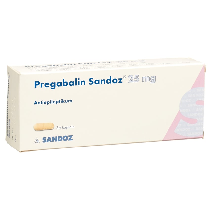 PREGABALINE Sandoz caps 25 mg blist 56 pce | Pharmacie Sun Store