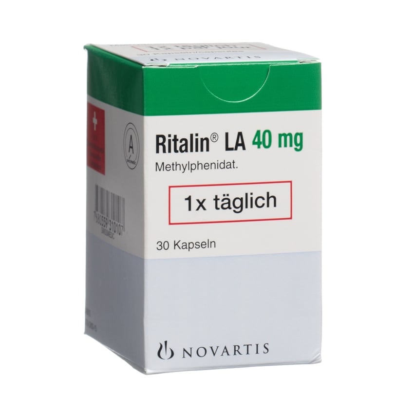 RITALINE LA caps 40 mg bte 30 pce | Pharmacie Sun Store