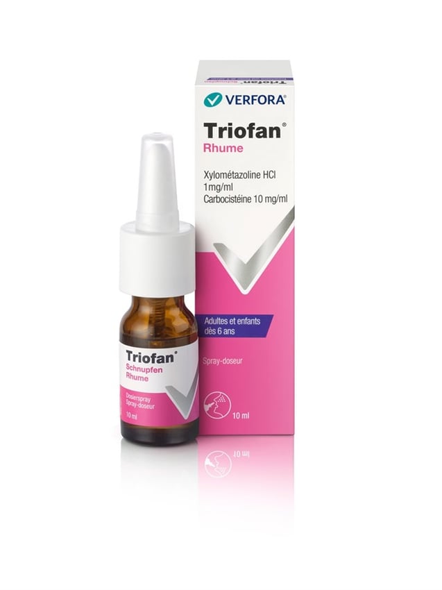 TRIOFAN Rhume spray doseur adultes et enfants dès 6 ans spr dos 10 ml ...