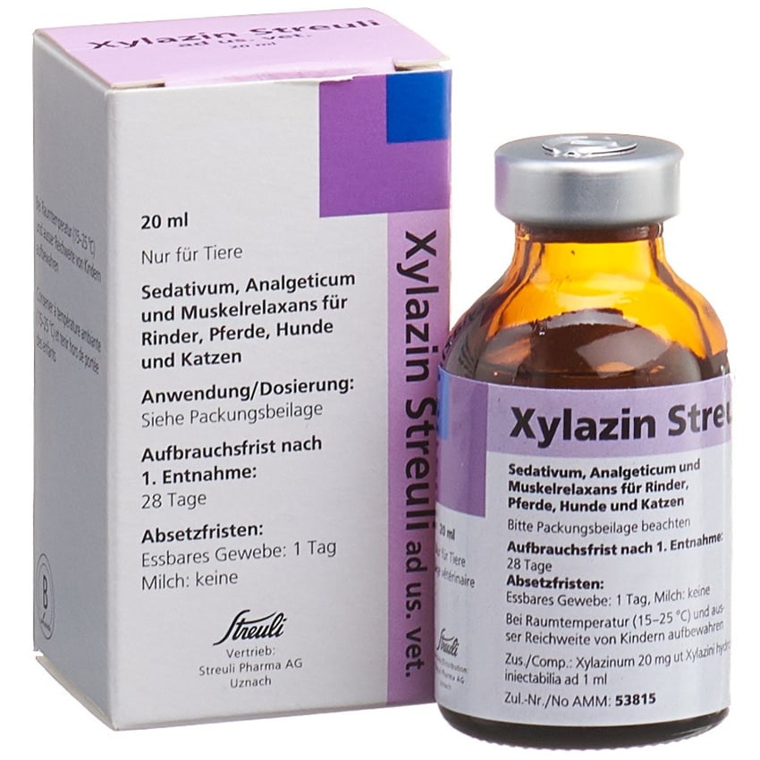 XYLAZIN Streuli Inj Lös 20 mg/ml ad us vet. Fl 20 ml | Sun Store Apotheke