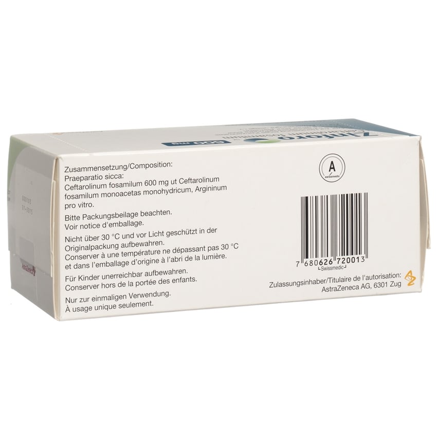 Zinforo Trockensub 600 mg i.v. Durchstf 10 Stk | Sun Store Apotheke