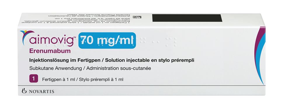 AIMOVIG Inj Lös 70 mg/ml Fertigpen Fertpen 1 ml | Sun Store Apotheke