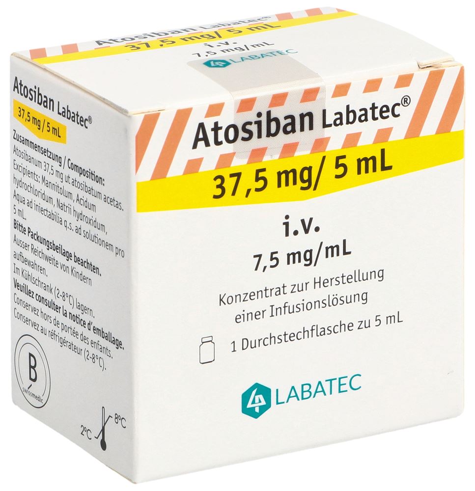 ATOSIBAN Labatec conc perf 37.5 mg/5ml flac 5 ml | Farmacia Sun Store