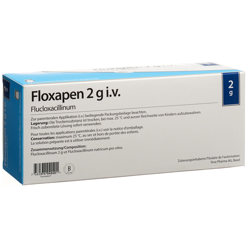 FLOXAPEN Trockensub 2 g Durchstf 10 Stk | Sun Store Apotheke