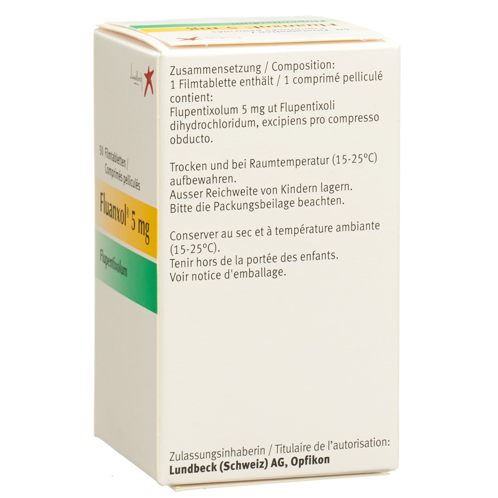 FLUANXOL Filmtabl 5 mg Ds 50 Stk | Sun Store Apotheke