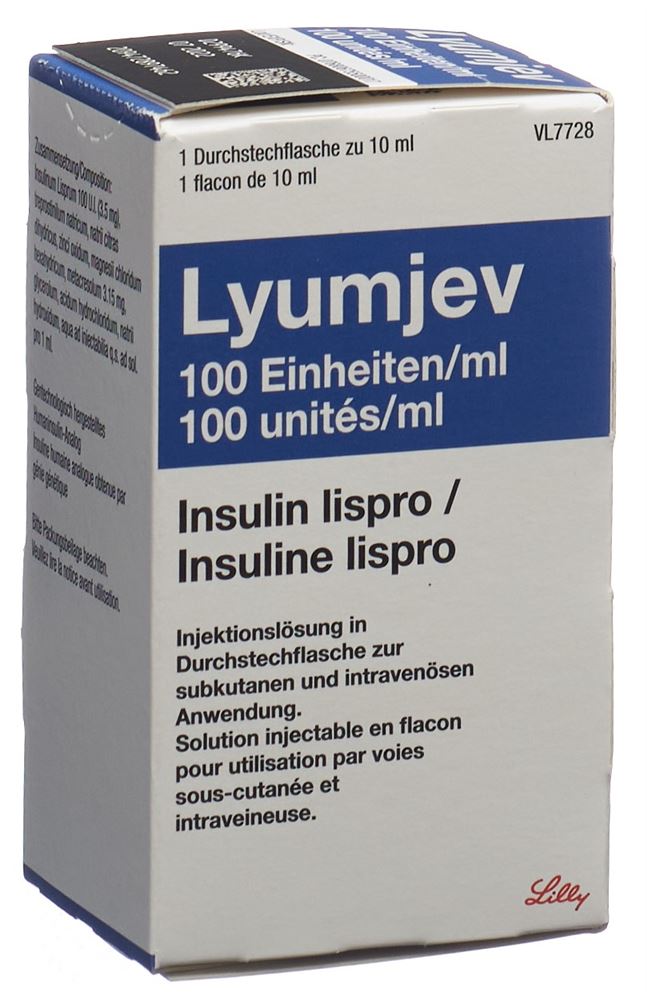 LYUMJEV Insuline sol inj 100 IE/ml flac 10 ml | Farmacia Sun Store