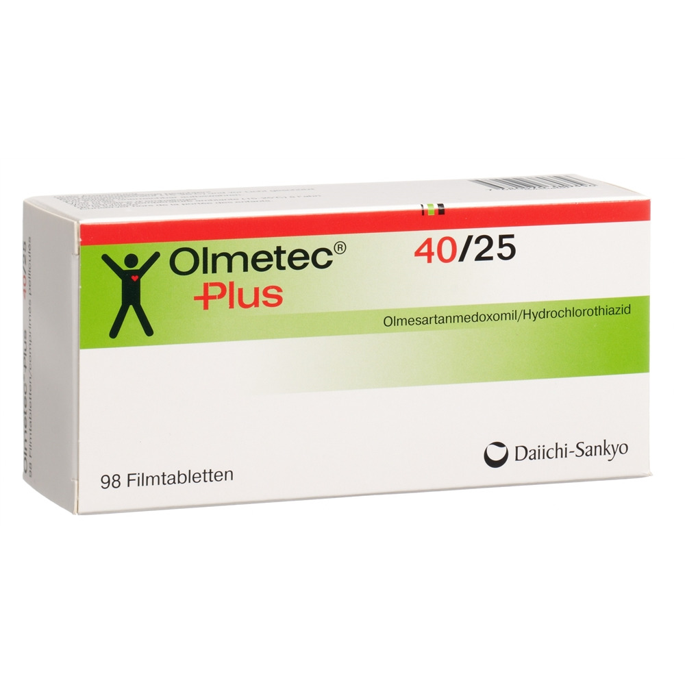 OLMETEC Plus Filmtabl 40/25 Blist 98 Stk | Sun Store Apotheke
