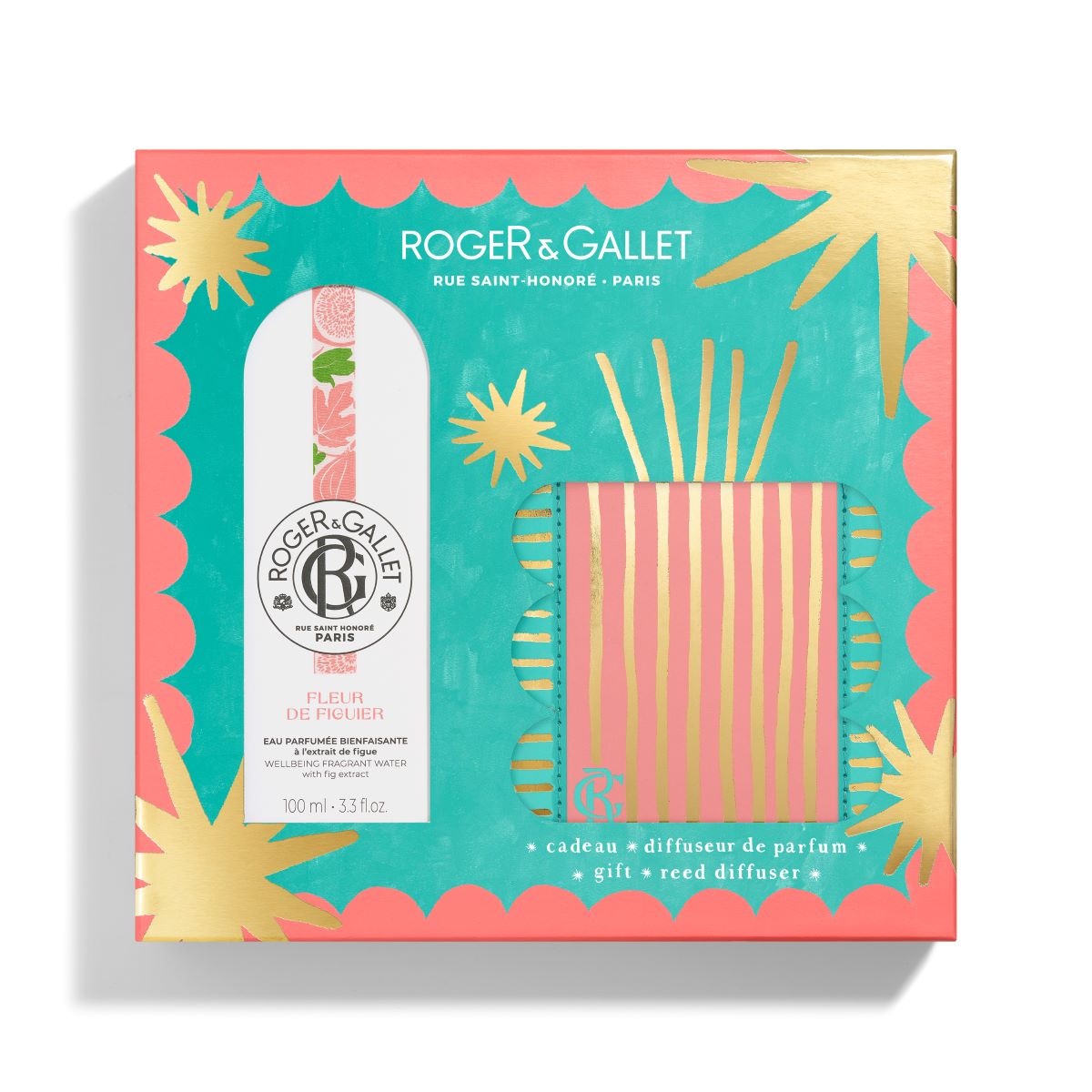 Roger & Gallet Coffret Fleur de Figuier Eau de Parfum 100ml 1 pce ...