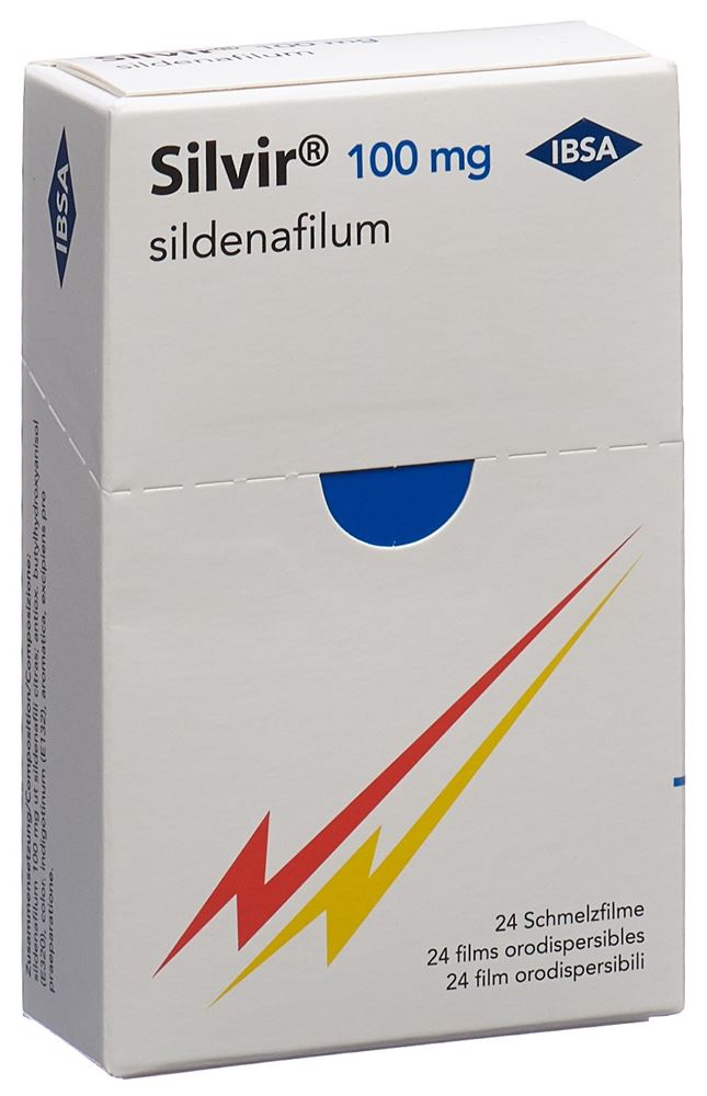 SILVIR Schmelzfilm 100 mg Blist 24 Stk | Sun Store Apotheke