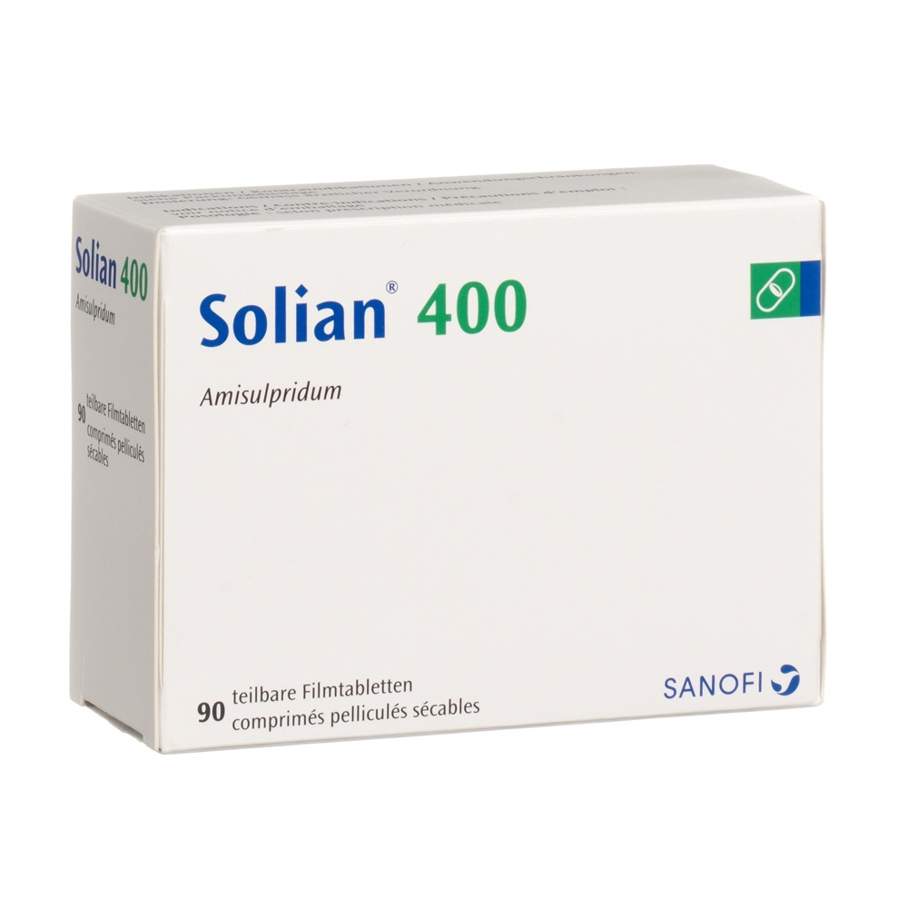 SOLIAN Filmtabl 400 mg teilbar Blist 90 Stk | Sun Store Apotheke