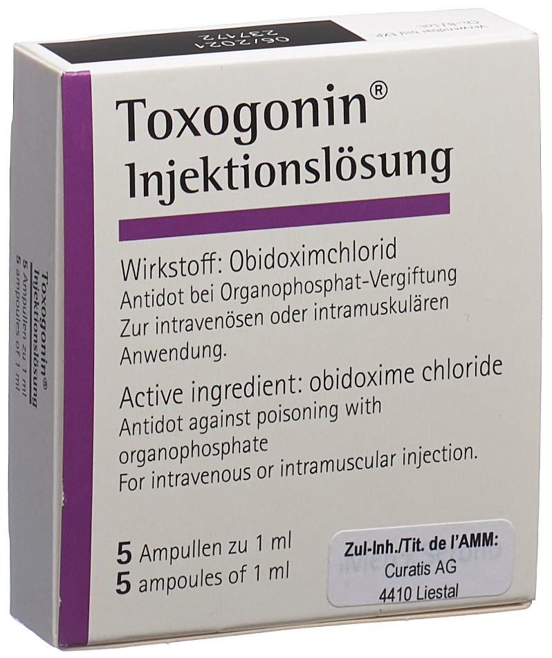 Toxogonin Inj Lös 250 mg/ml Amp 1 ml | Sun Store Apotheke