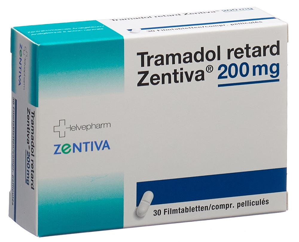 TRAMADOL retard Zentiva cpr ret 200 mg blist 30 pce | Pharmacie Sun Store