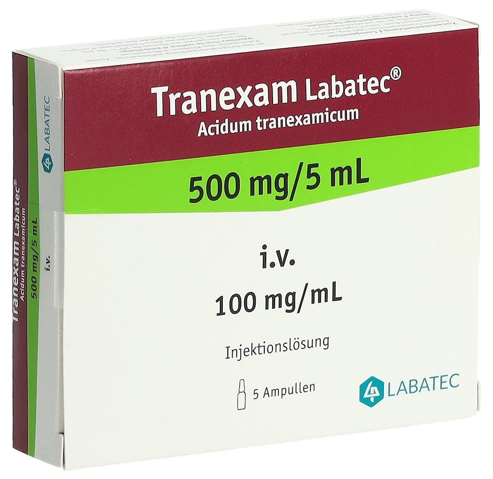 TRANEXAM Labatec sol inj 500 mg/5ml amp 5 pce | Farmacia Sun Store