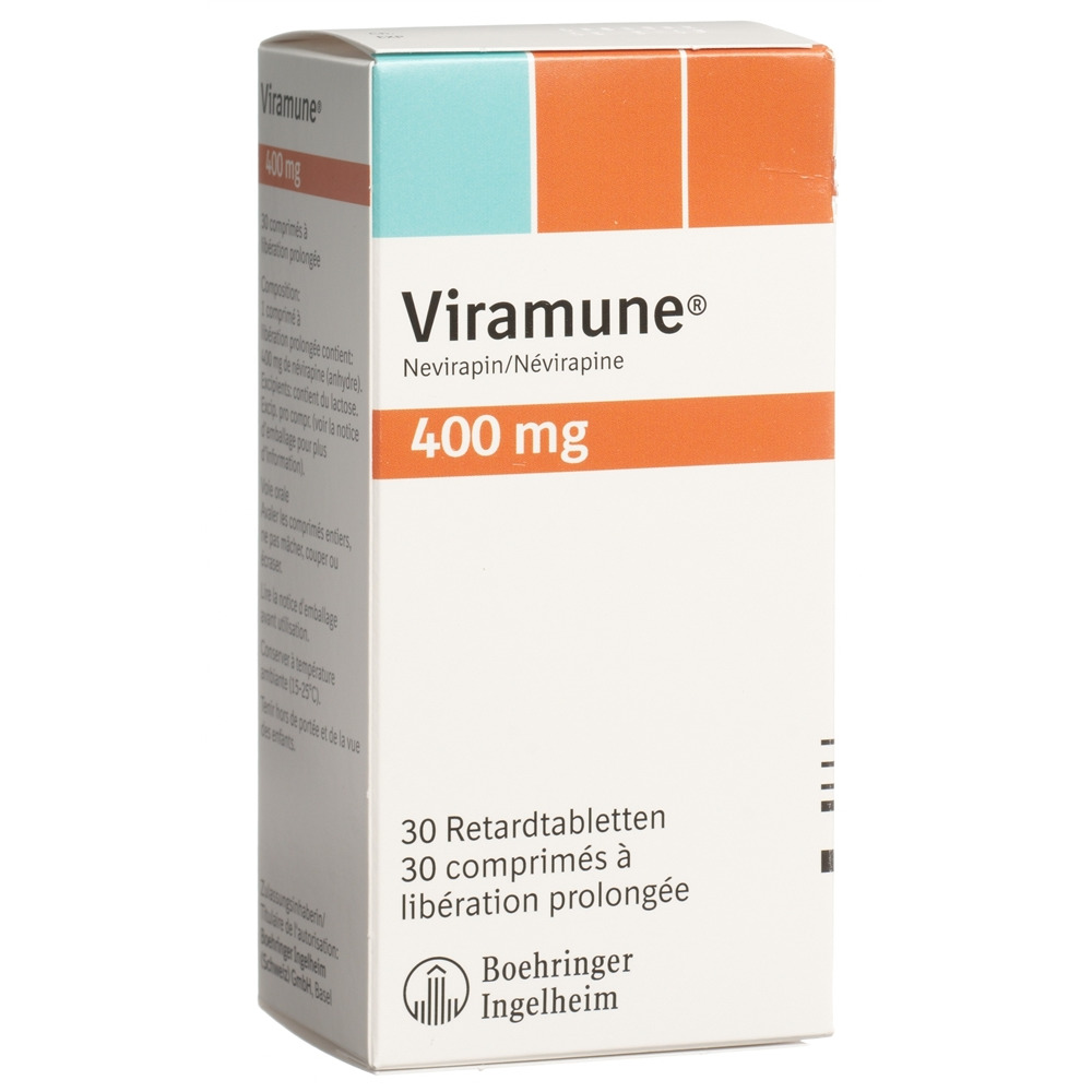 Viramune Ret Tabl 400 mg Blist 30 Stk | Sun Store Apotheke